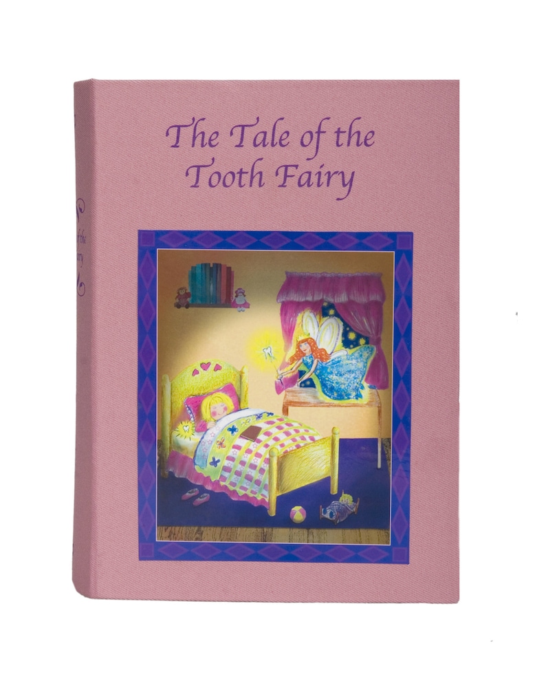 Tooth Fairy's Tale, Baby Teeth Keepsake Book for Girls - Etsy