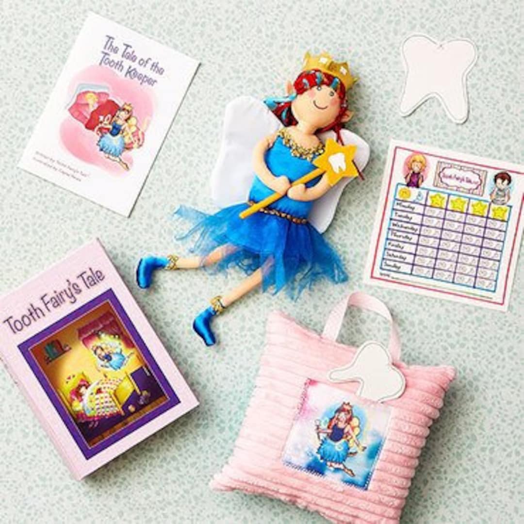 The 5 Piece Tooth Fairy Kit for Girls - Etsy