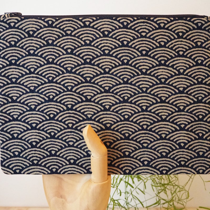 Wave Pocket Square - Etsy