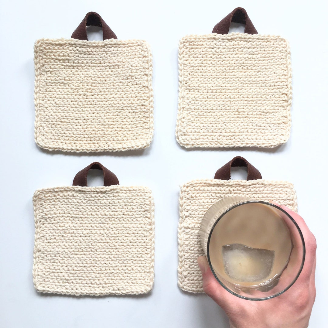 CROCHET PATTERN / Modern Boho Crochet Coasters / Beginner Crochet ...