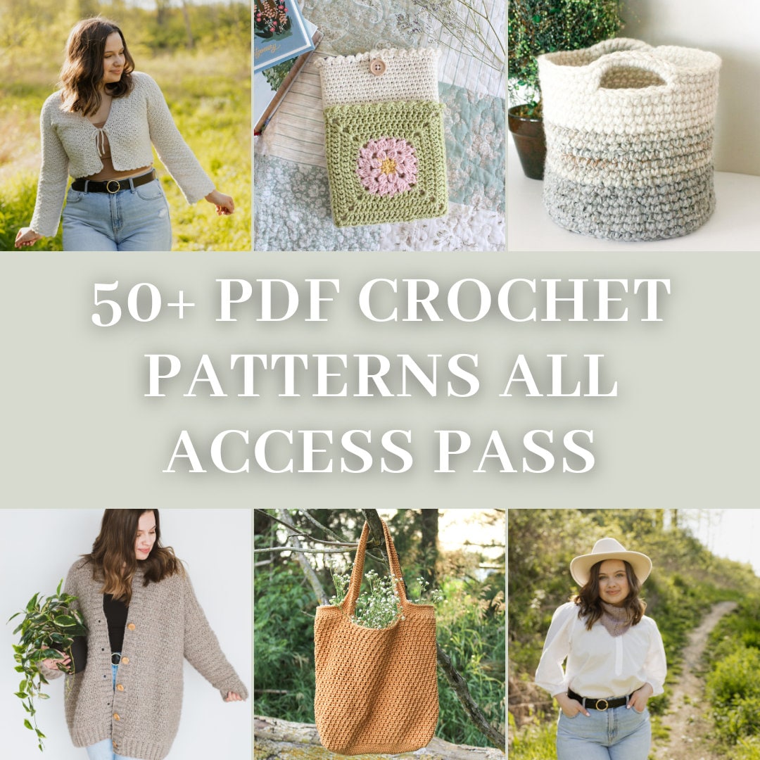 50+ CROCHET PATTERNS | Stitchberry All Access Pass for PDF Crochet ...