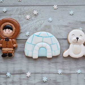 Online Cookie Class Arctic Winter - Etsy