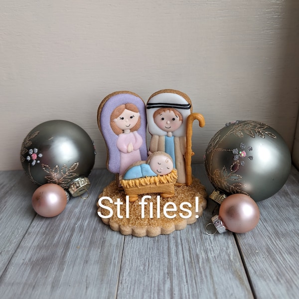 Stl File Nativity Scene - Etsy