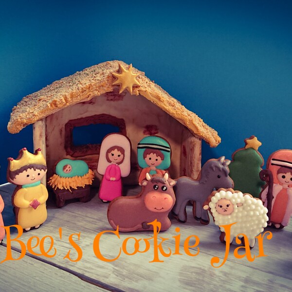 Nativity Cookie Cutters - Etsy