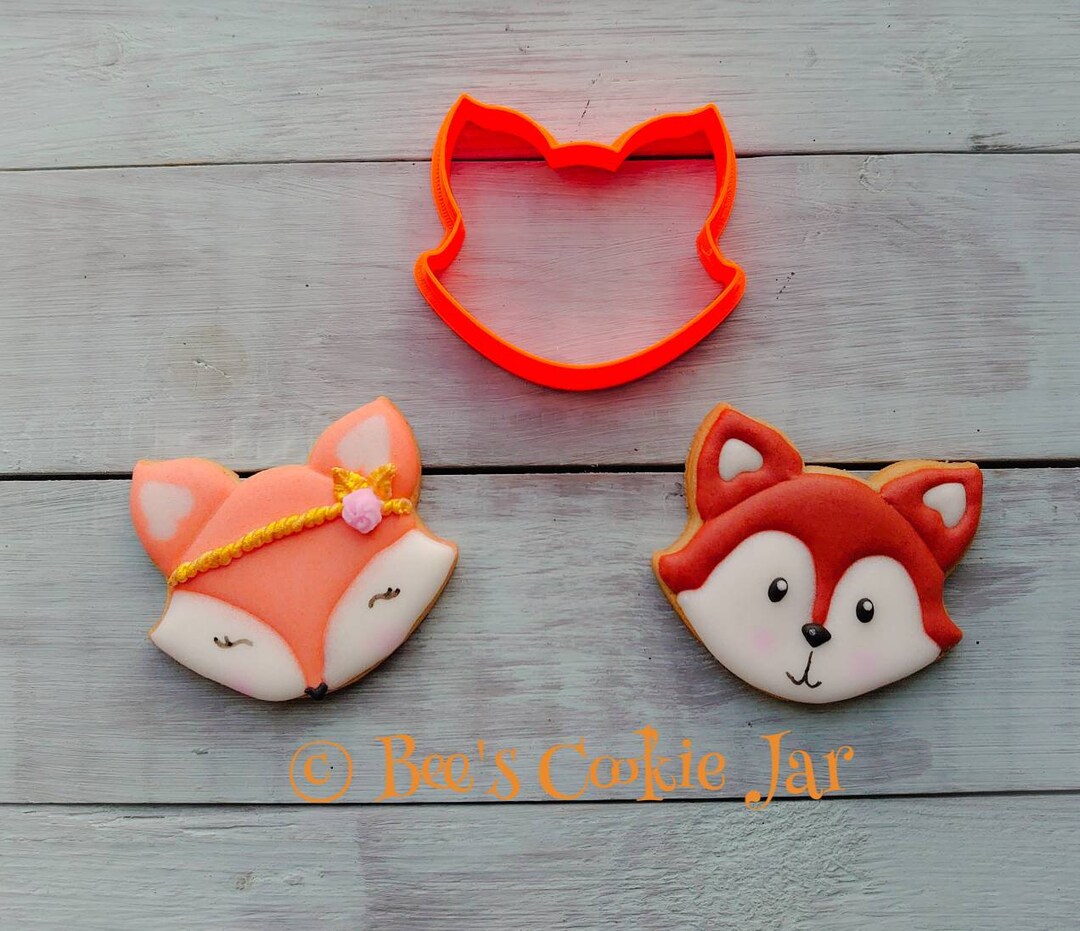 Fox (face) Cookie Cutter - Etsy