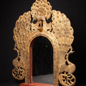 Antique Wooden Burmese Temple Panel From Burma, 19th Century - Etsy