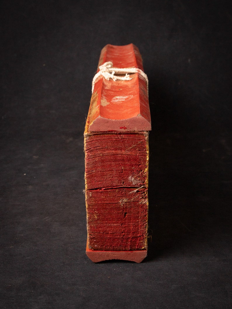 Antique Palm Leave Manuscript Book From Burma 19th Century - Etsy