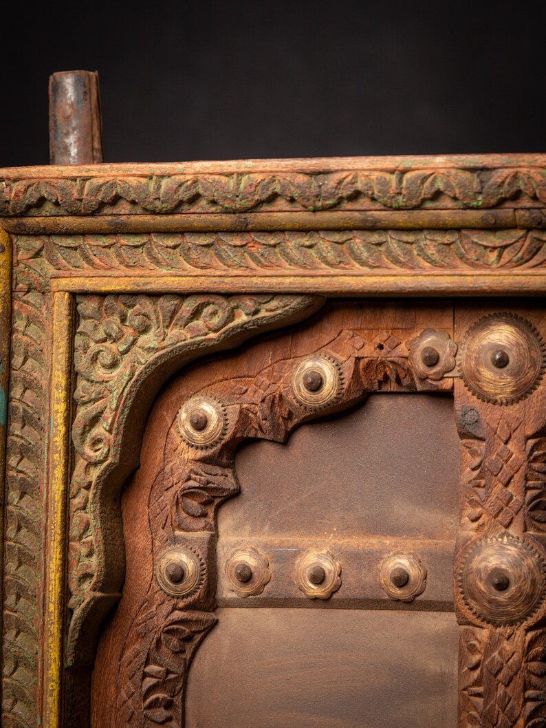 Antique Wooden Indian Window Frame From India, 19th Century - Etsy
