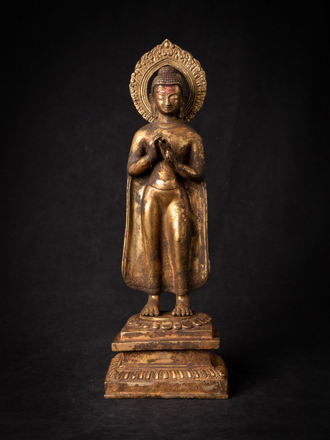 Antique Bronze Nepali Buddha Statue From Nepal, Late 19th Century - Etsy