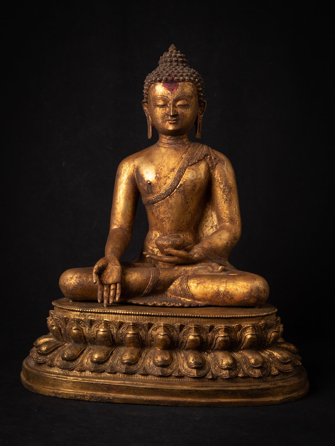 Old Bronze Nepali Buddha Statue From Nepal, Early 20th Century - Etsy