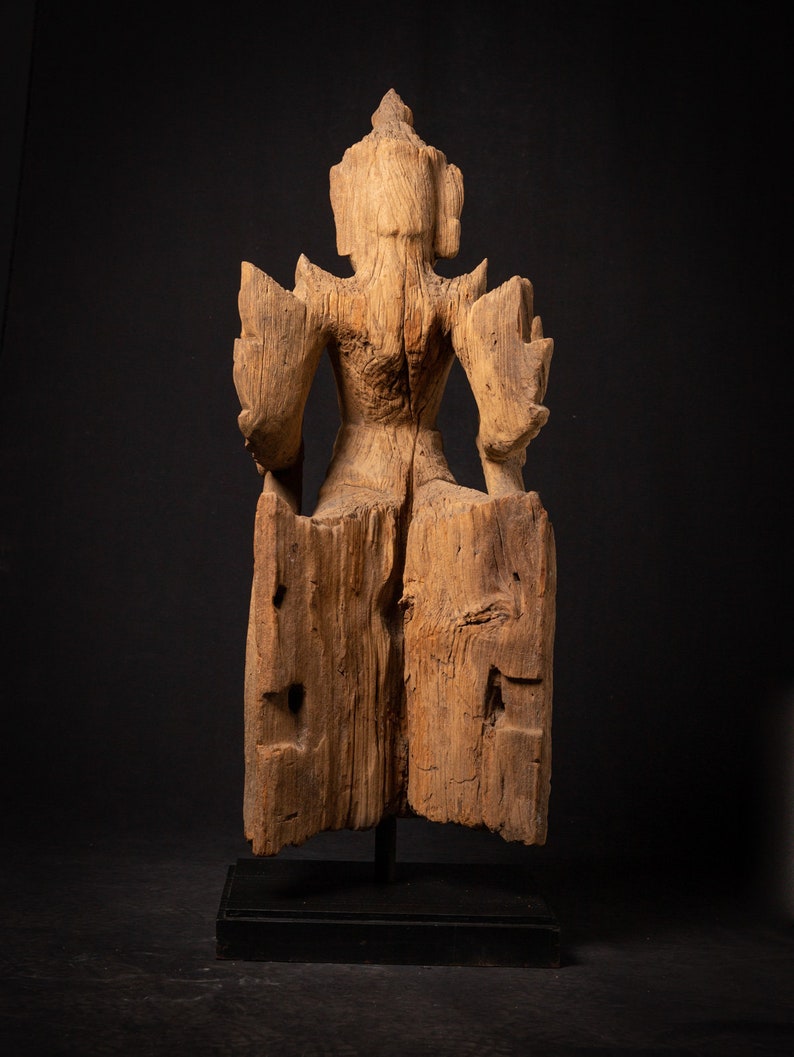 Special and Large Antique Wooden Garuda Statue From Burma, 17th Century ...