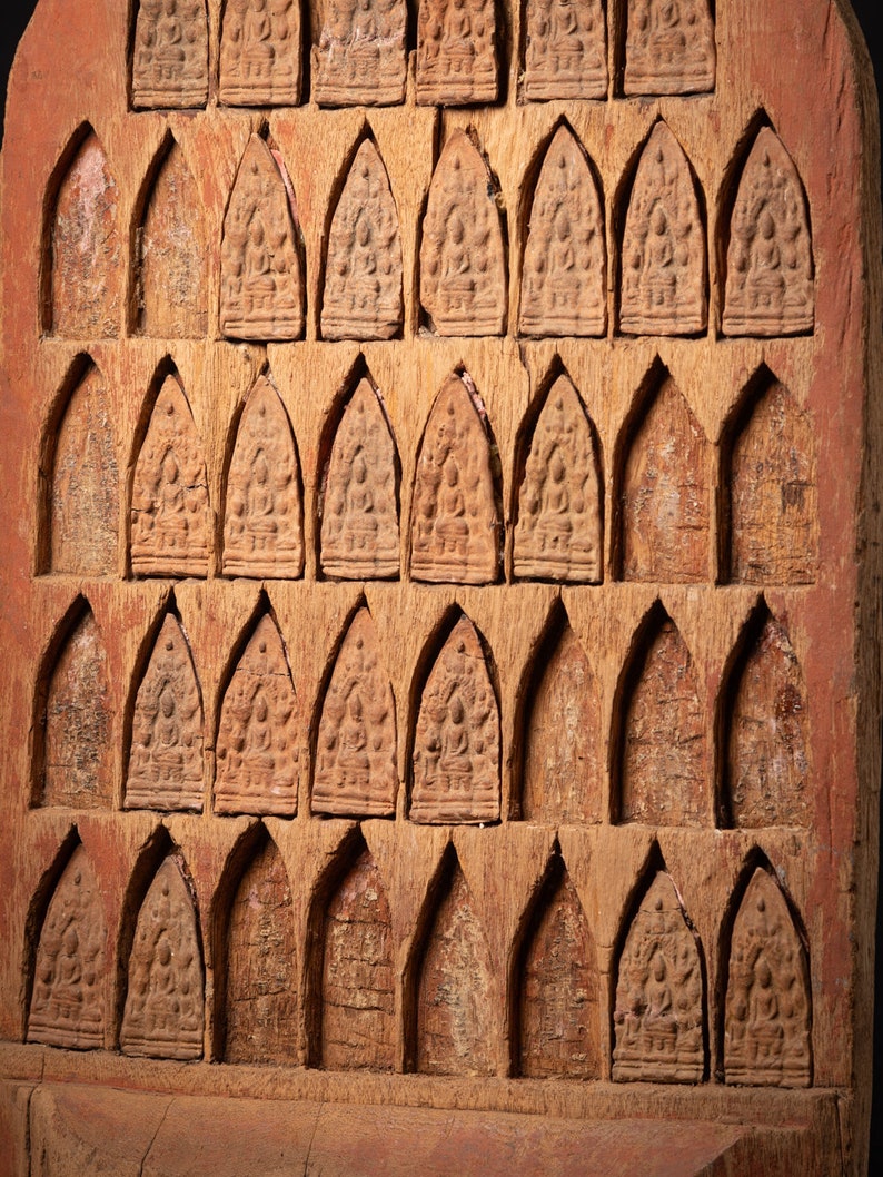 Antique Wooden Burmese Temple Panel From Burma, 18th Century - Etsy