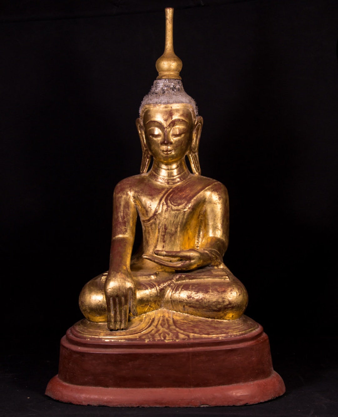 Antique Burmese Buddha Statue From Burma, Early 19th Century - Etsy