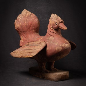 Antique Wooden Burmese Hintha Bird From Burma, 18th Century - Etsy