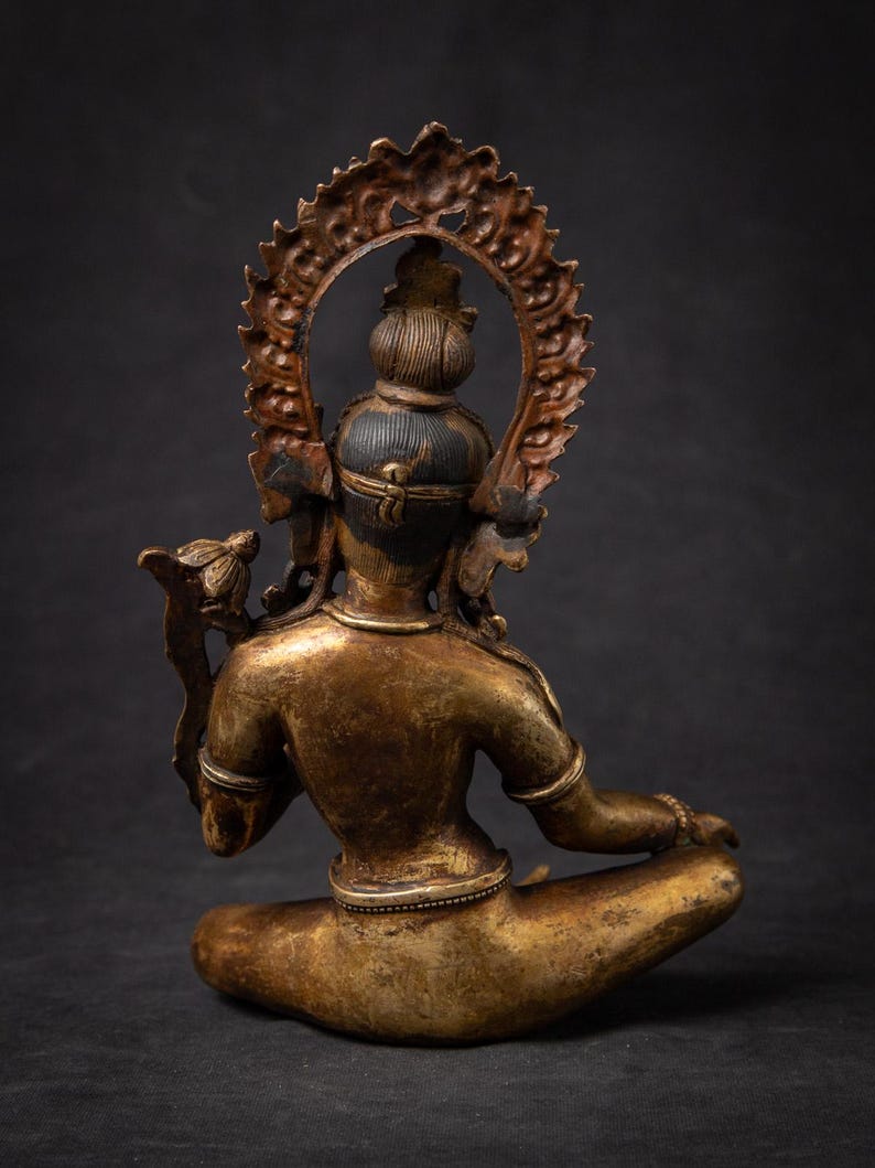 Old Bronze Nepali Tara Statue From Nepal, Middle 20th Century - Etsy