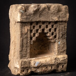 Antique Sandstone Shrine From India From India, 19th Century - Etsy