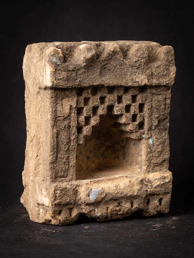 Antique Sandstone Shrine From India From India, 19th Century - Etsy