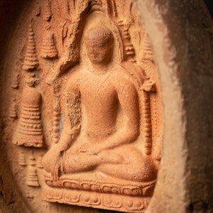 12th Century Pagan Votive Tablet From Burma - Etsy