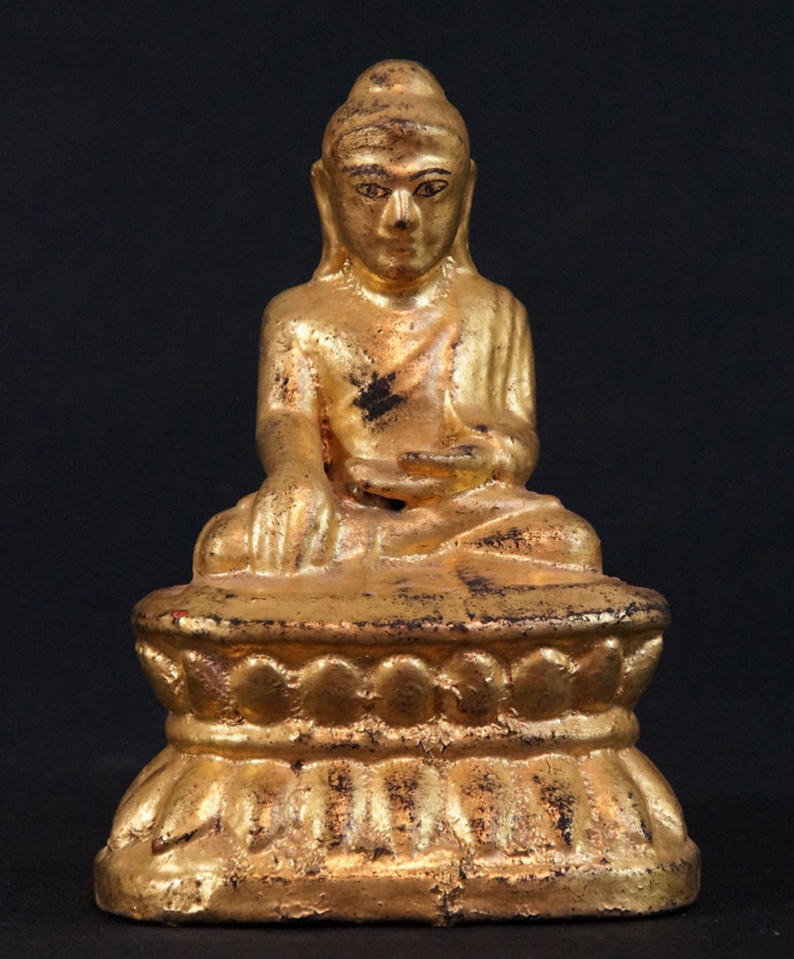 Antique Buddha Statue From Burma, 19th Century - Etsy