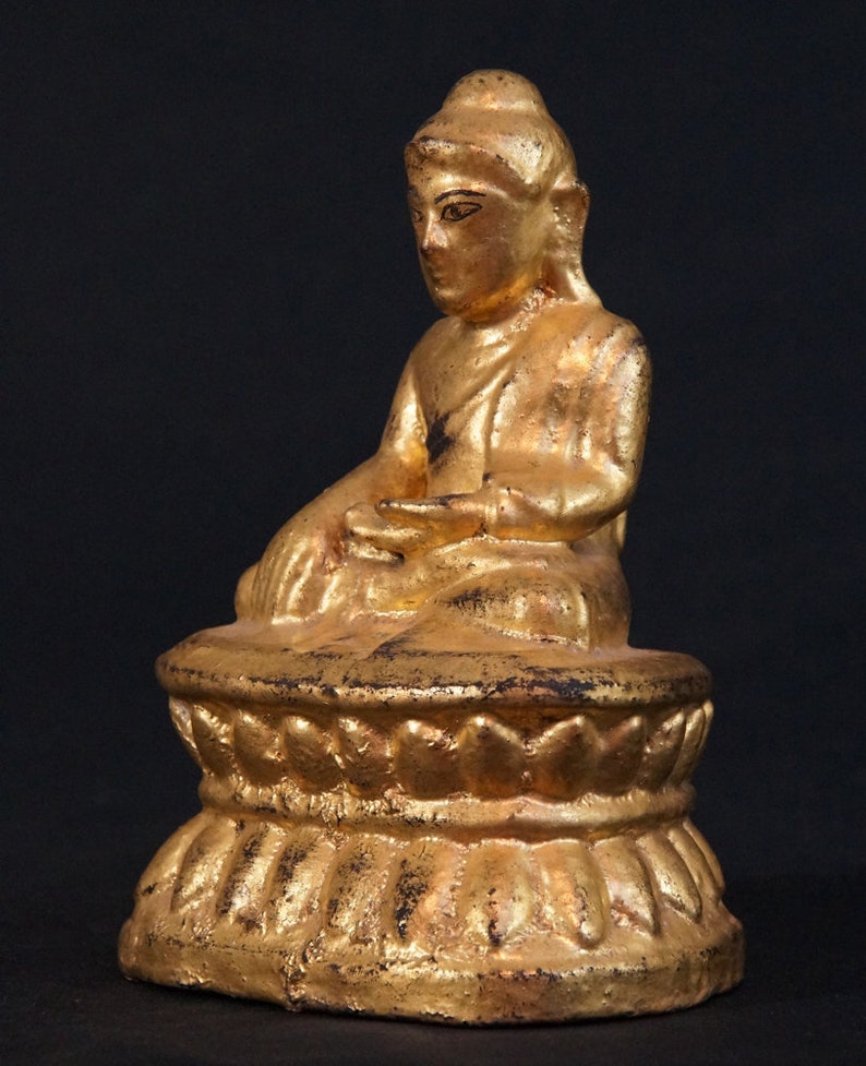 Antique Buddha Statue From Burma, 19th Century - Etsy