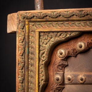 Antique Wooden Indian Window Frame From India, 19th Century - Etsy