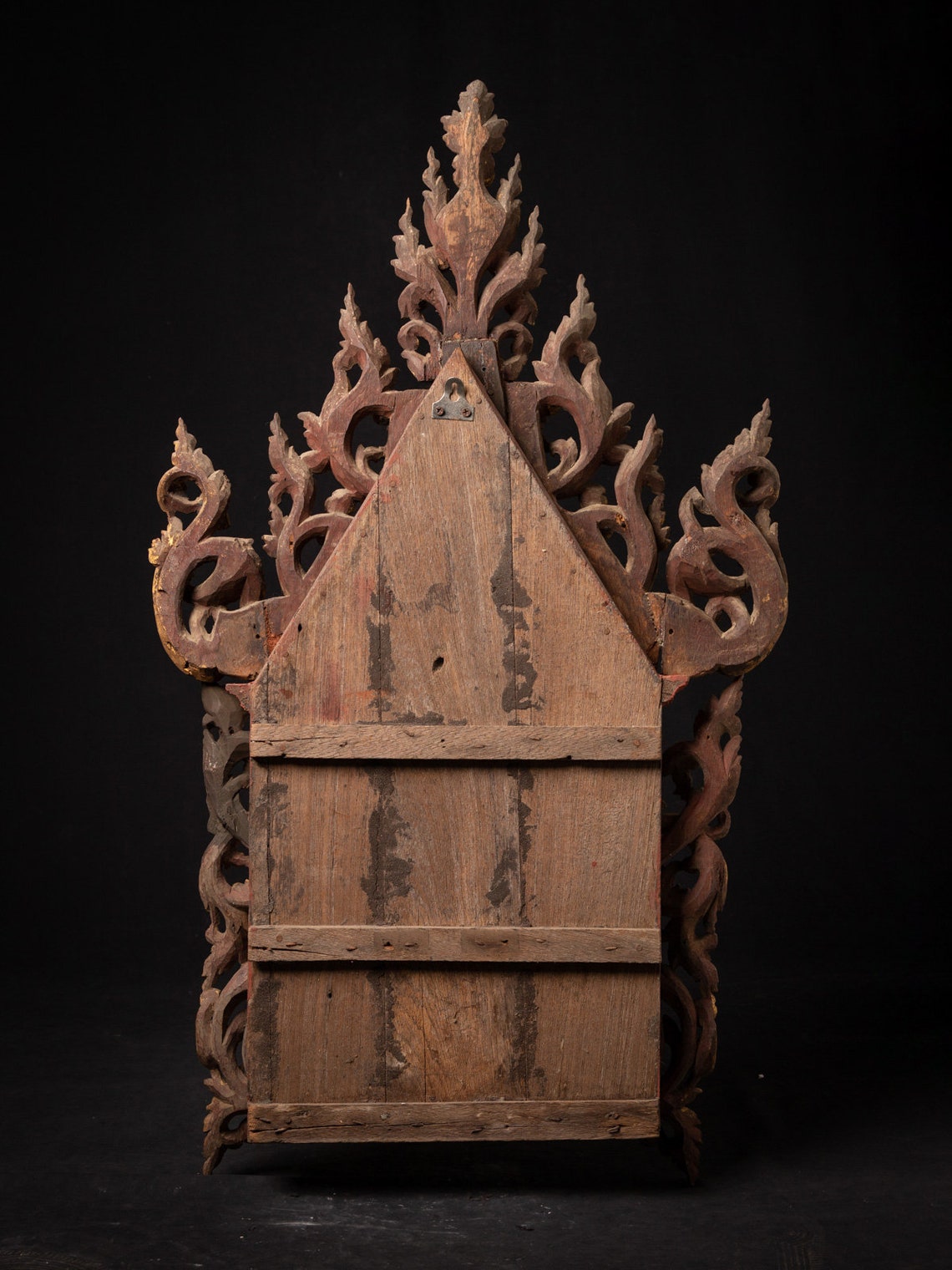 Antique Wooden Burmese Temple Panel From Burma, 19th Century - Etsy