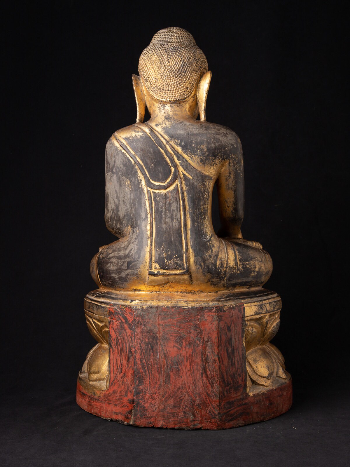 Special Burmese Wooden Buddha Statue From Burma, 18th Century - Etsy