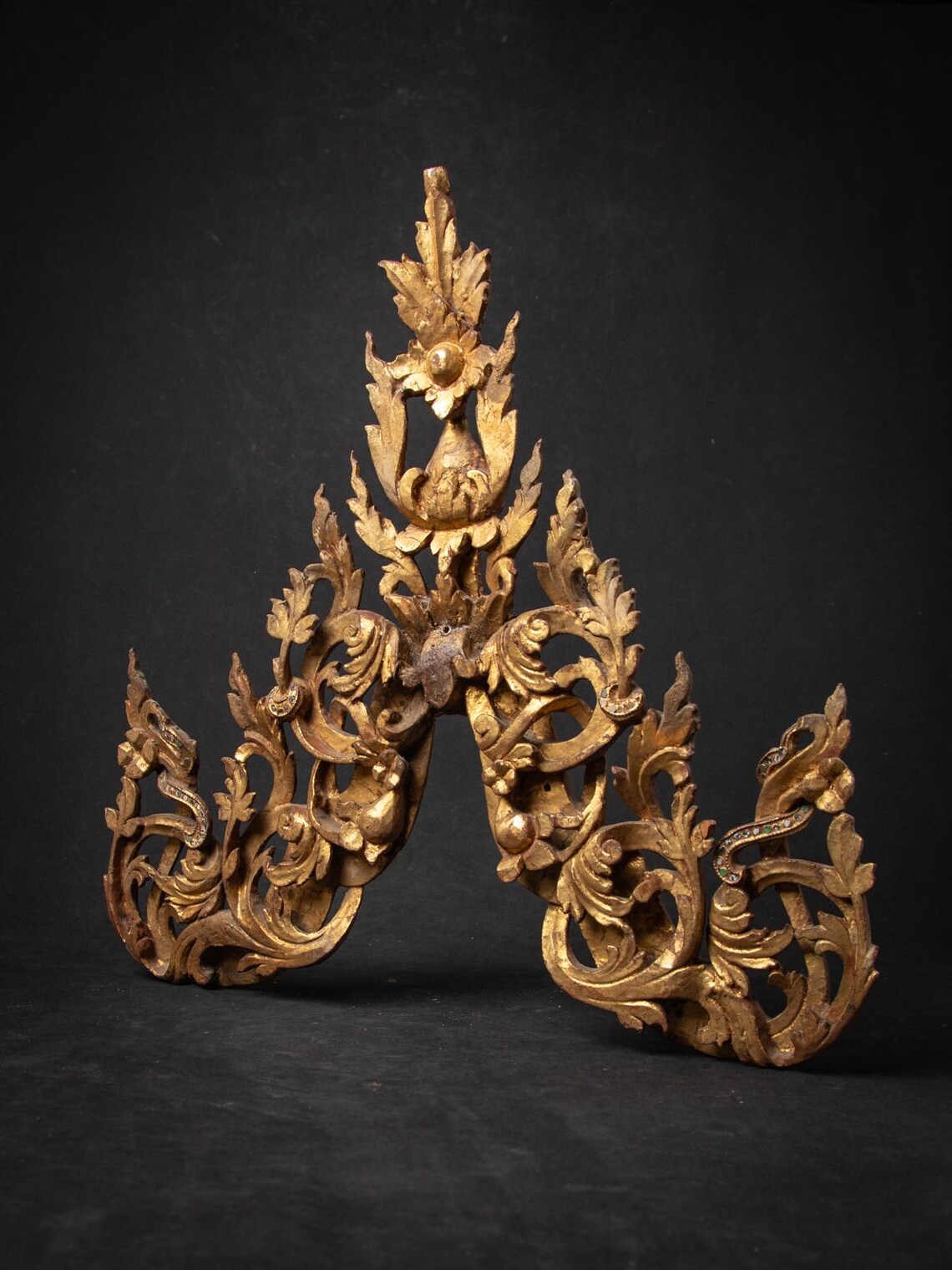 Antique Burmese Wooden Temple Panel From Burma, 19th Century - Etsy