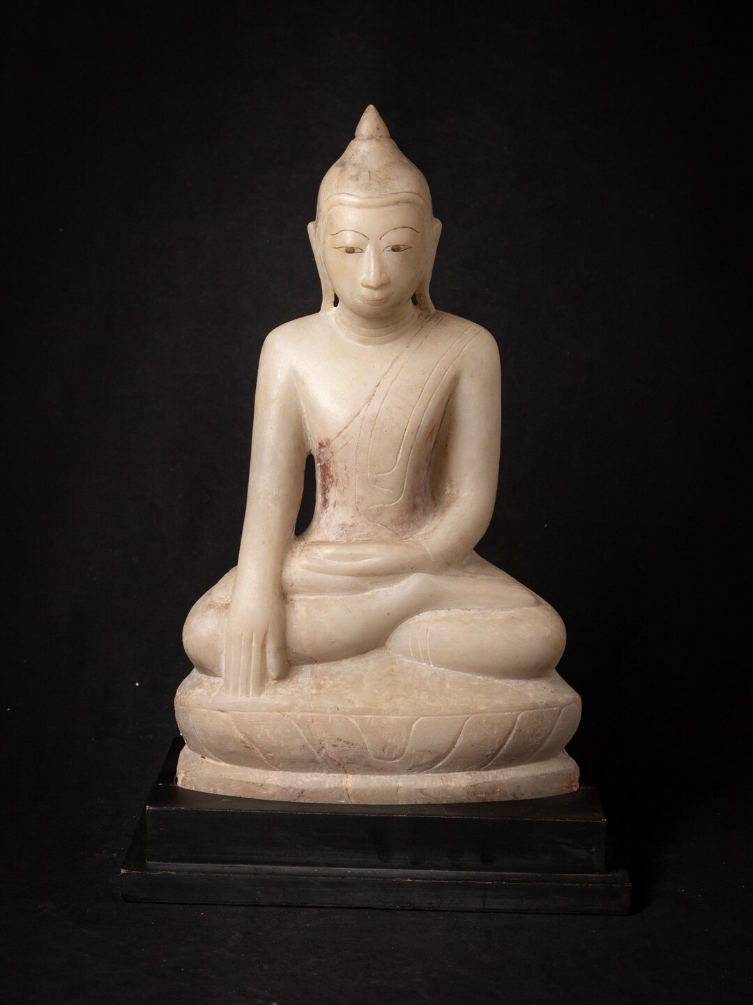 Antique Marble Burmese Buddha Statue From Burma, 17th Century - Etsy