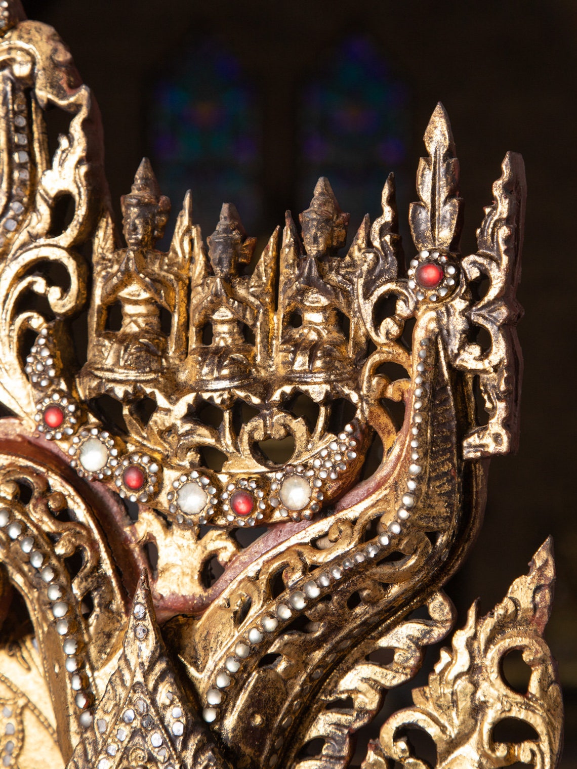 Large Antique Burmese Throne From Burma 19th Century - Etsy