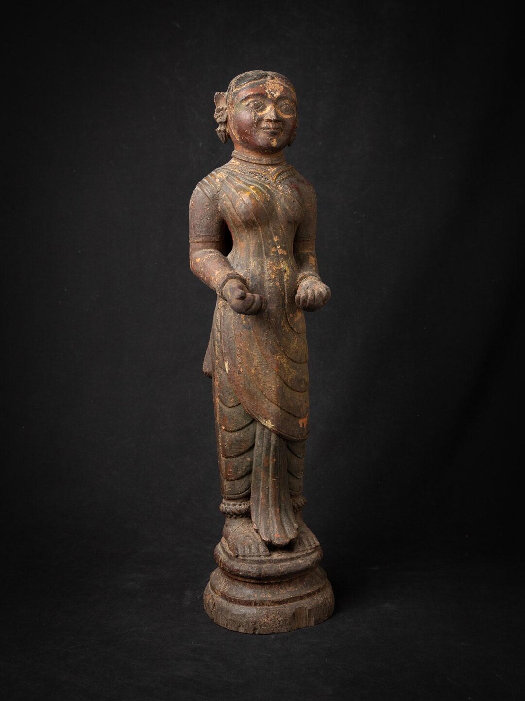 Antique Indian Lady Statue From India, 19th Century - Etsy