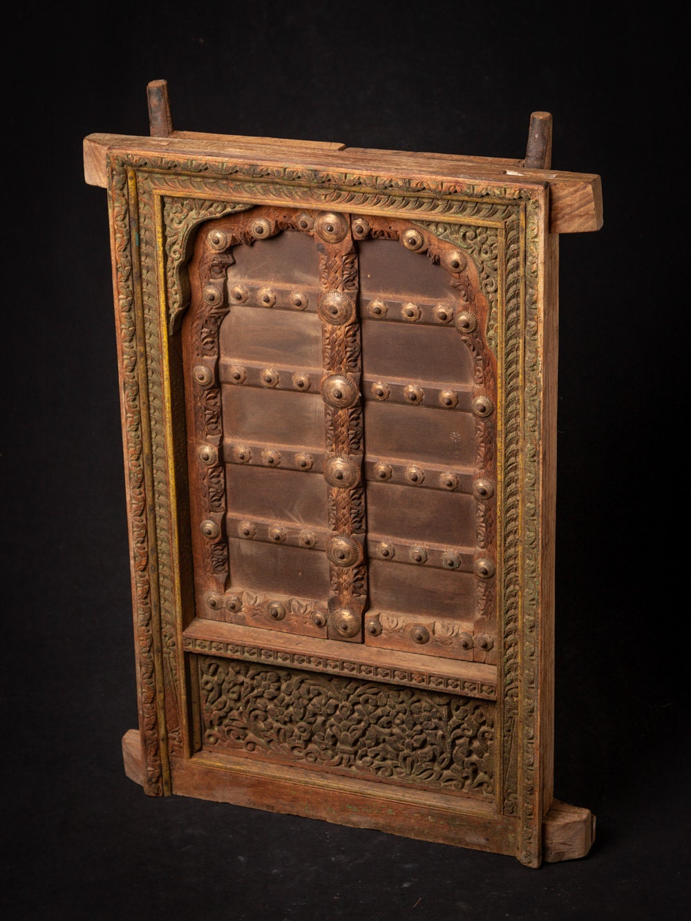 Antique Wooden Indian Window Frame From India, 19th Century - Etsy