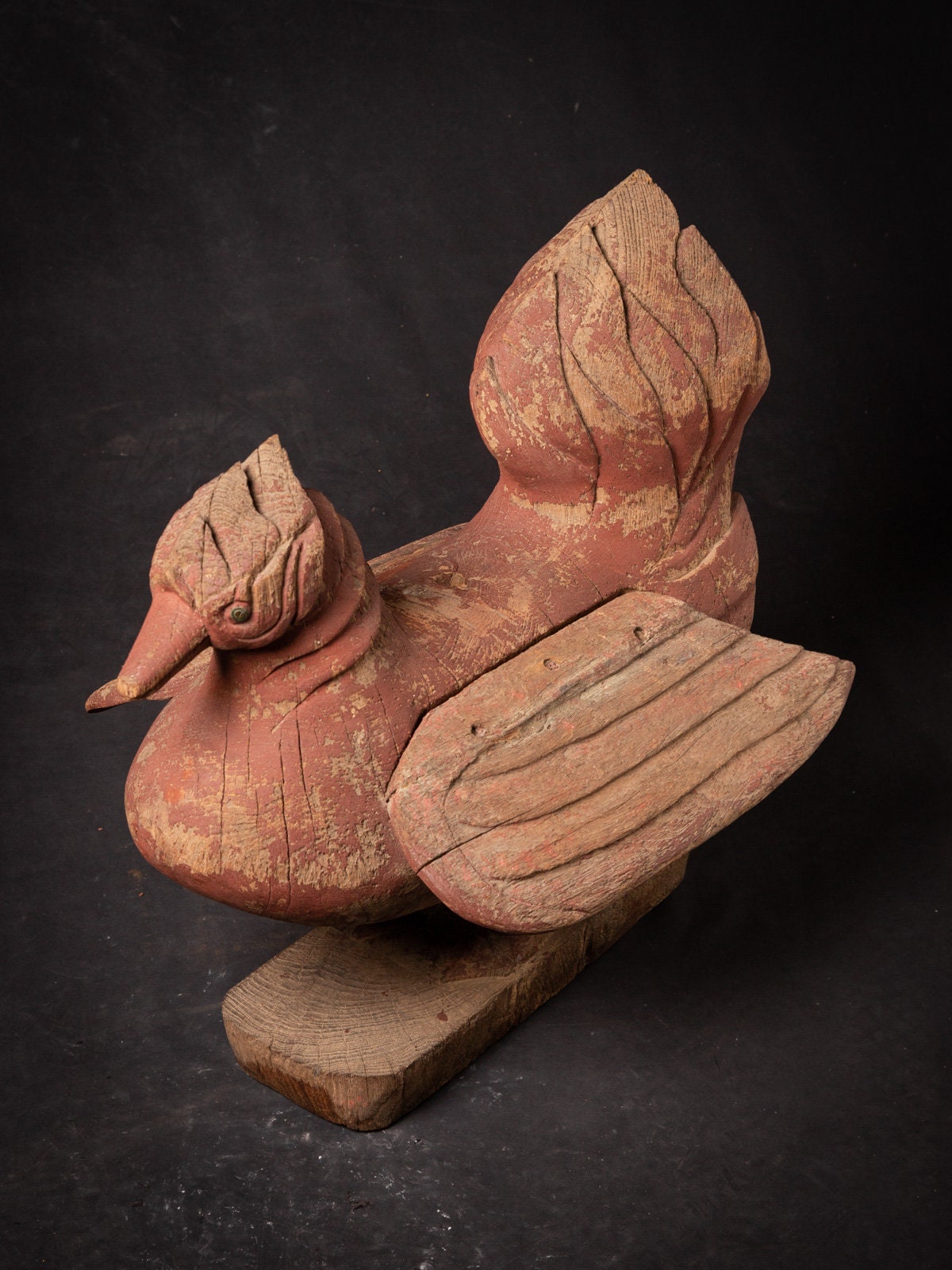 Antique Wooden Burmese Hintha Bird From Burma, 18th Century - Etsy