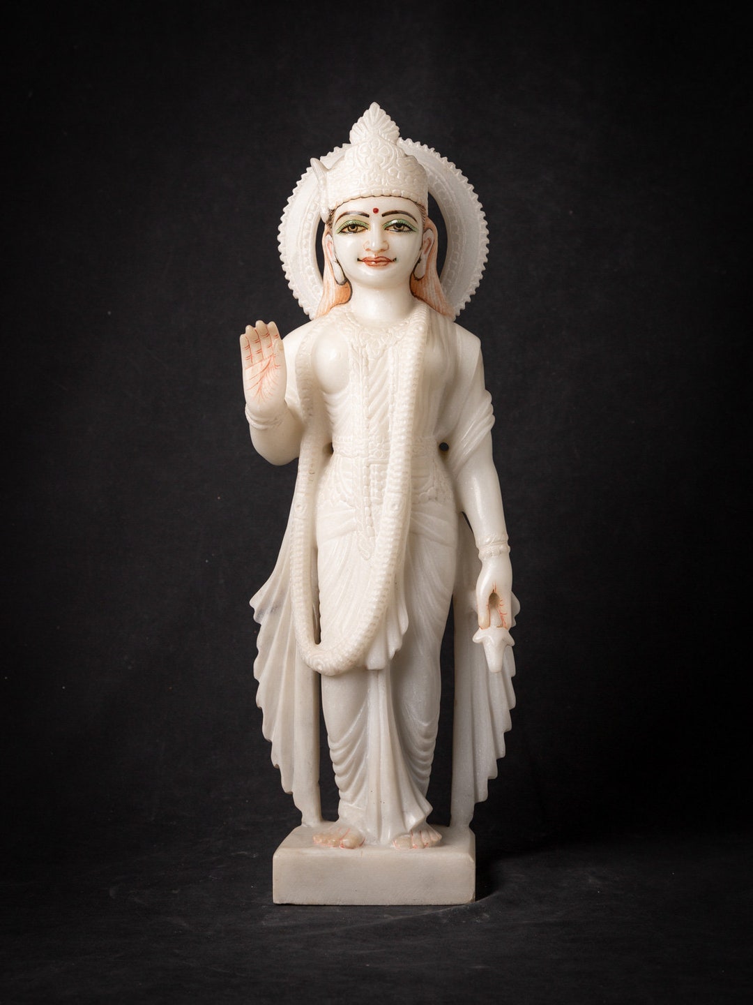 Old Indian Marble Radha Statue From India, Late 20th Century - Etsy