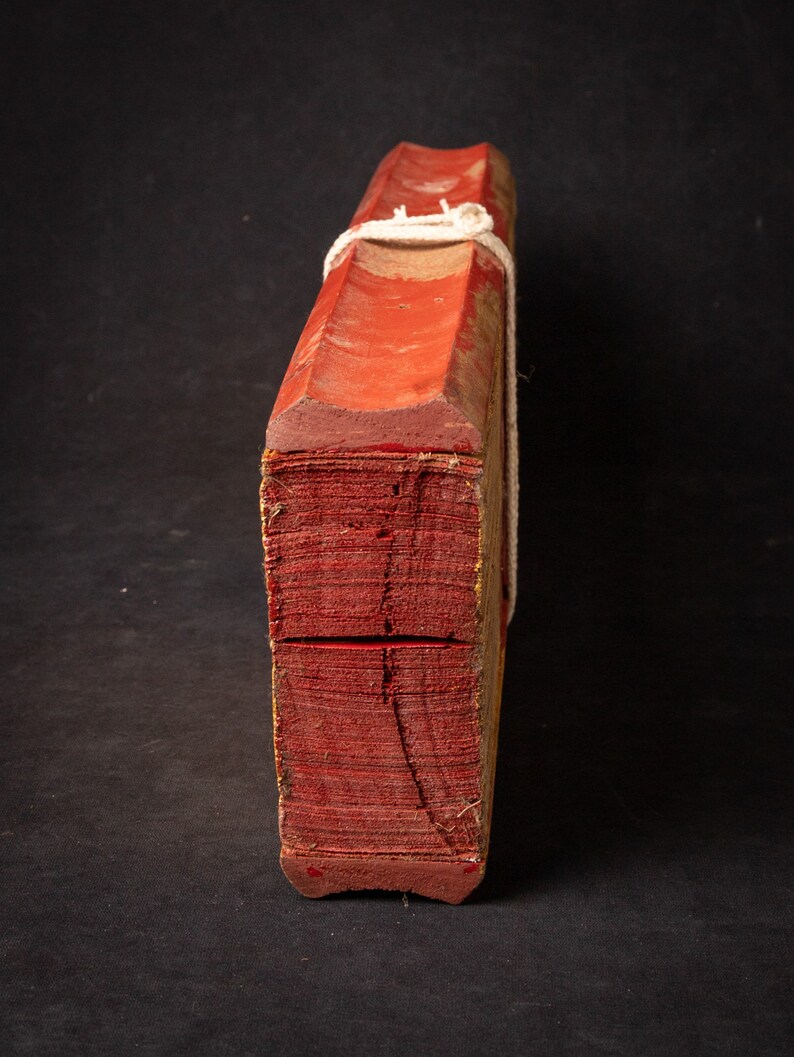 Antique Palm Leave Manuscript Book From Burma 19th Century - Etsy