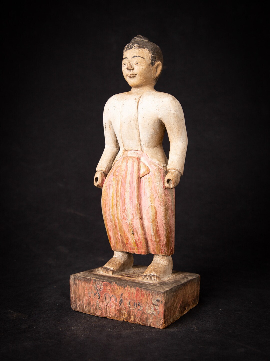 Antique Wooden Burmese Nat Statue From Burma, 19th Century - Etsy