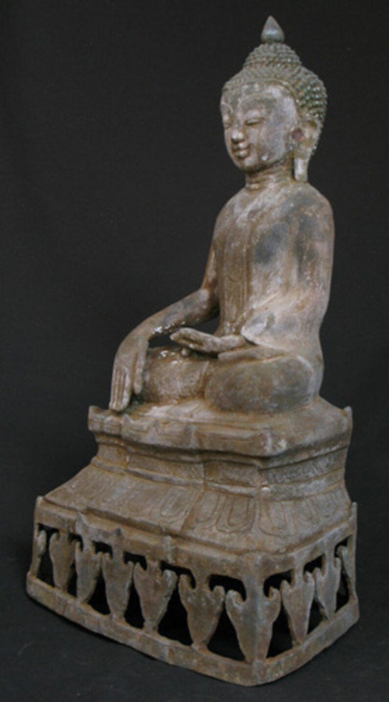 Old Bronze Seated Buddha Statue From Burma, Early 20th Century - Etsy