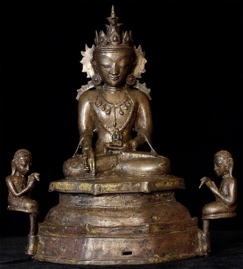 15-16th Century Burmese Arakan Buddha From Burma, 15-16th Century - Etsy