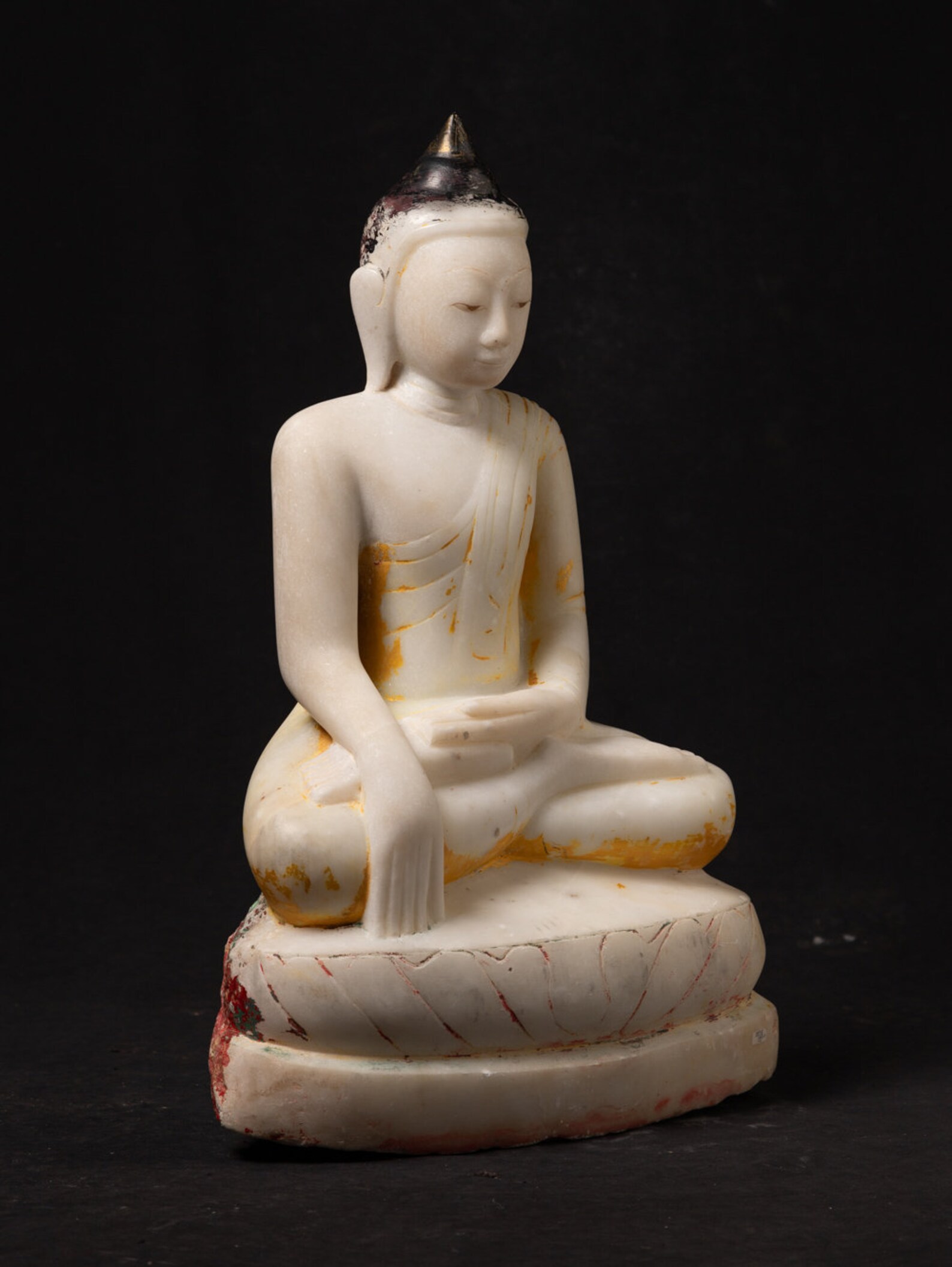 Antique Burmese Marble Buddha Statue From Burma, 18th Century - Etsy