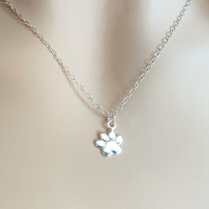 Silver Dog Paw - Etsy