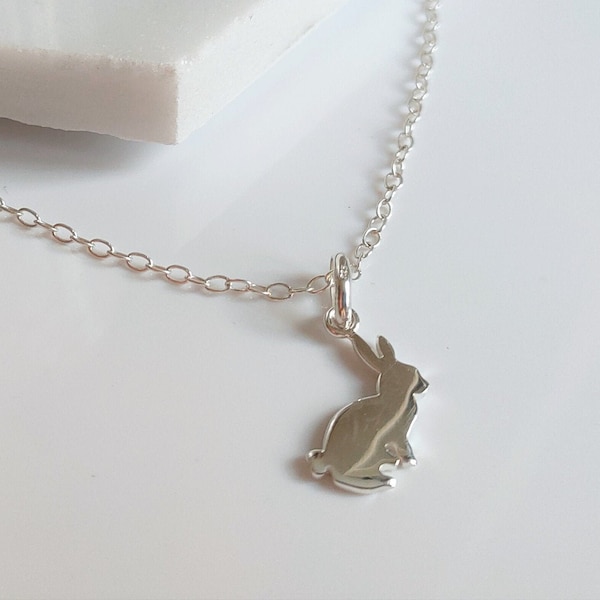 Bunny Pendant - Etsy