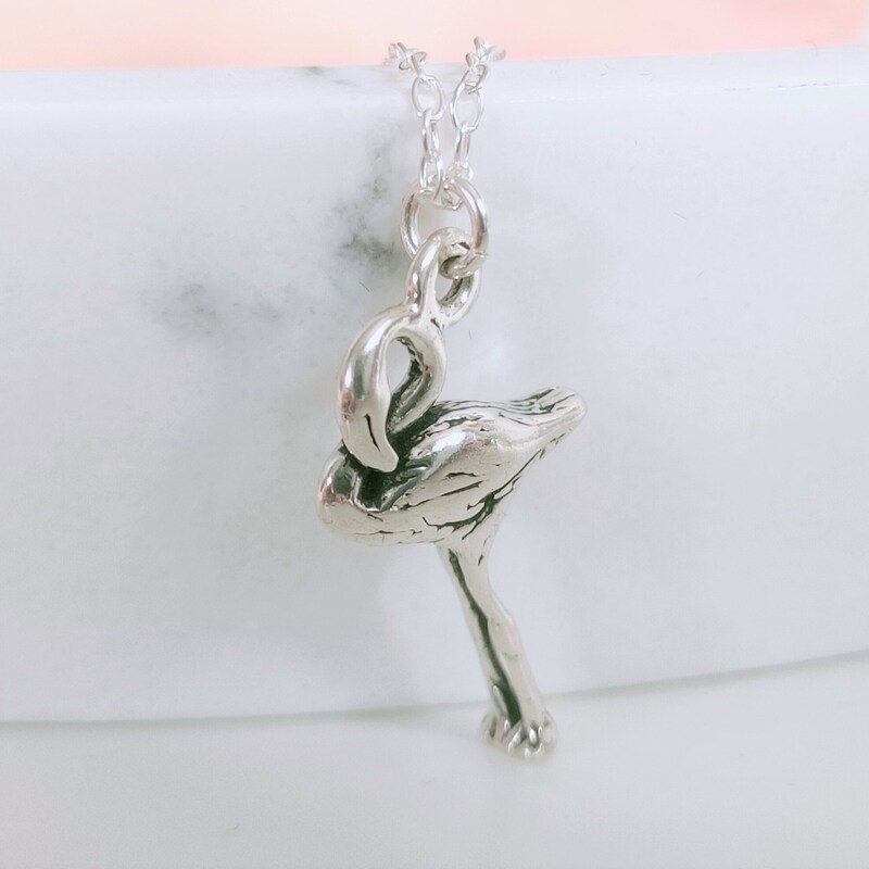 Flamingo Necklace - Etsy