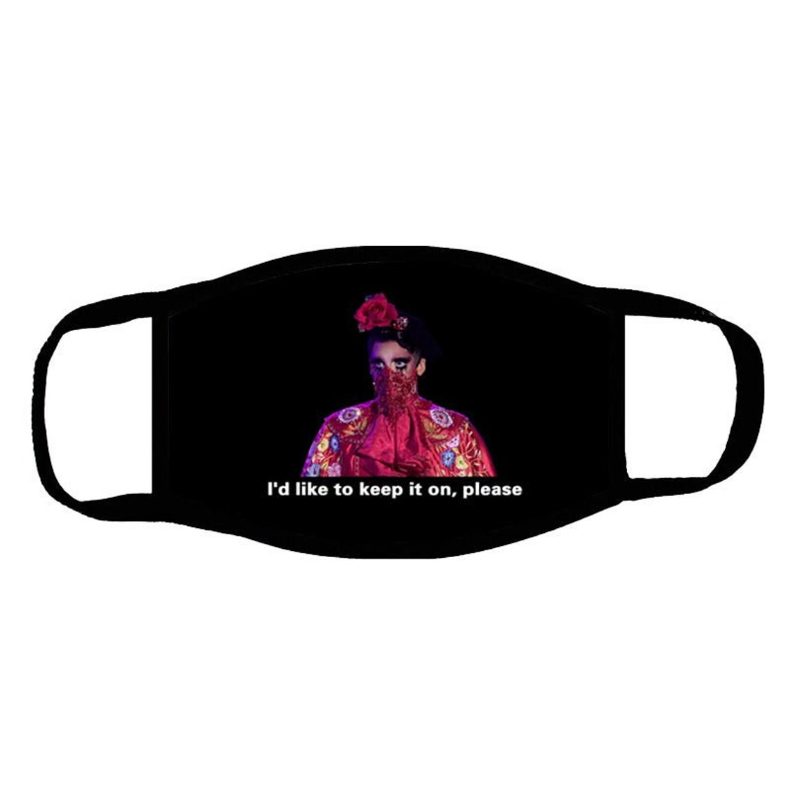 Valentina Drag Queen Face Mask RuPaul Drag Race Funny Face | Etsy