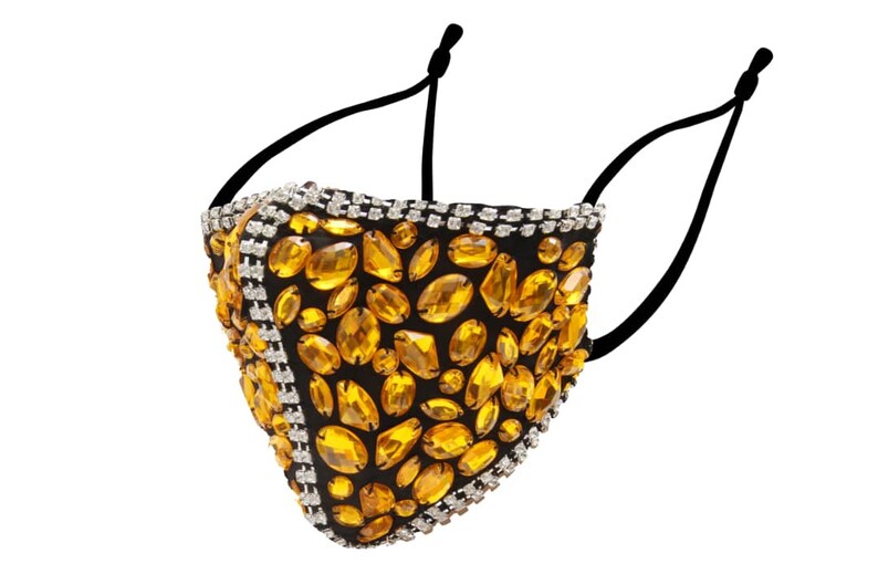 Crystal Face Mask for Women Rhinestone Sparkle Reusable - Etsy