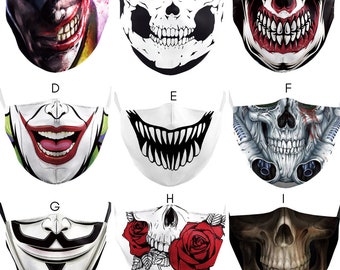 Skull Face Mask | Etsy