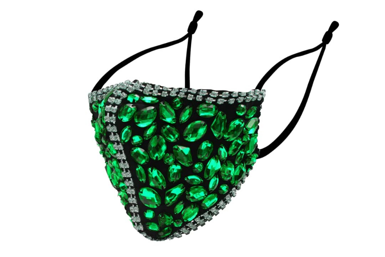 Crystal Face Mask for Women Rhinestone Sparkle Reusable - Etsy