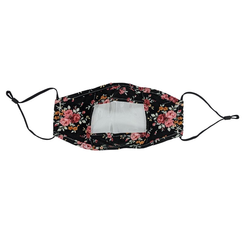 Clear Window Face Mask Deaf Hard of Hearing Transparent - Etsy