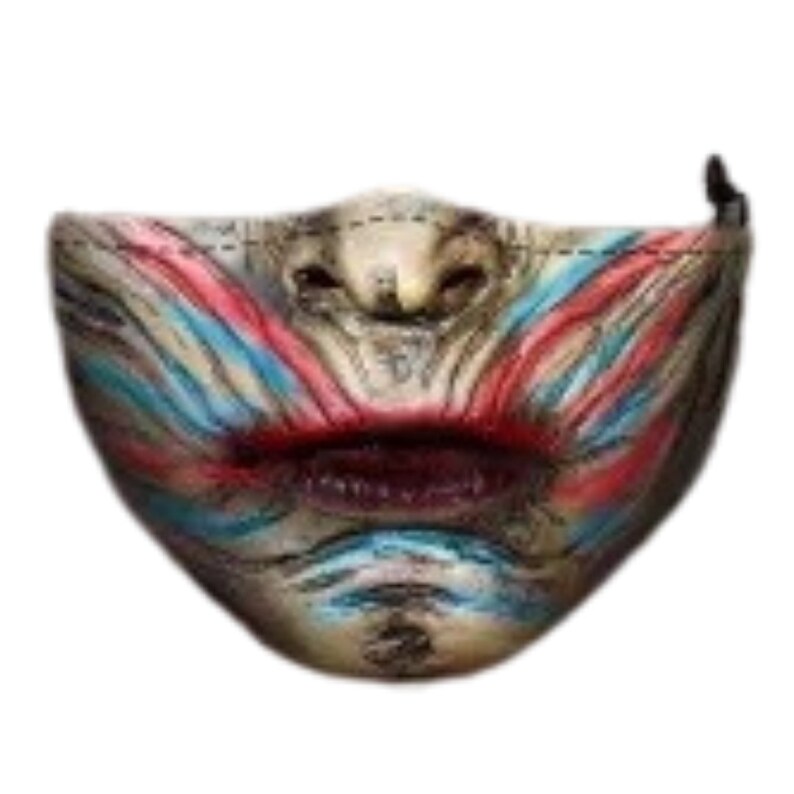 Scary Face Mask UK Novelty Horror Scary Clown Mouth 3D - Etsy