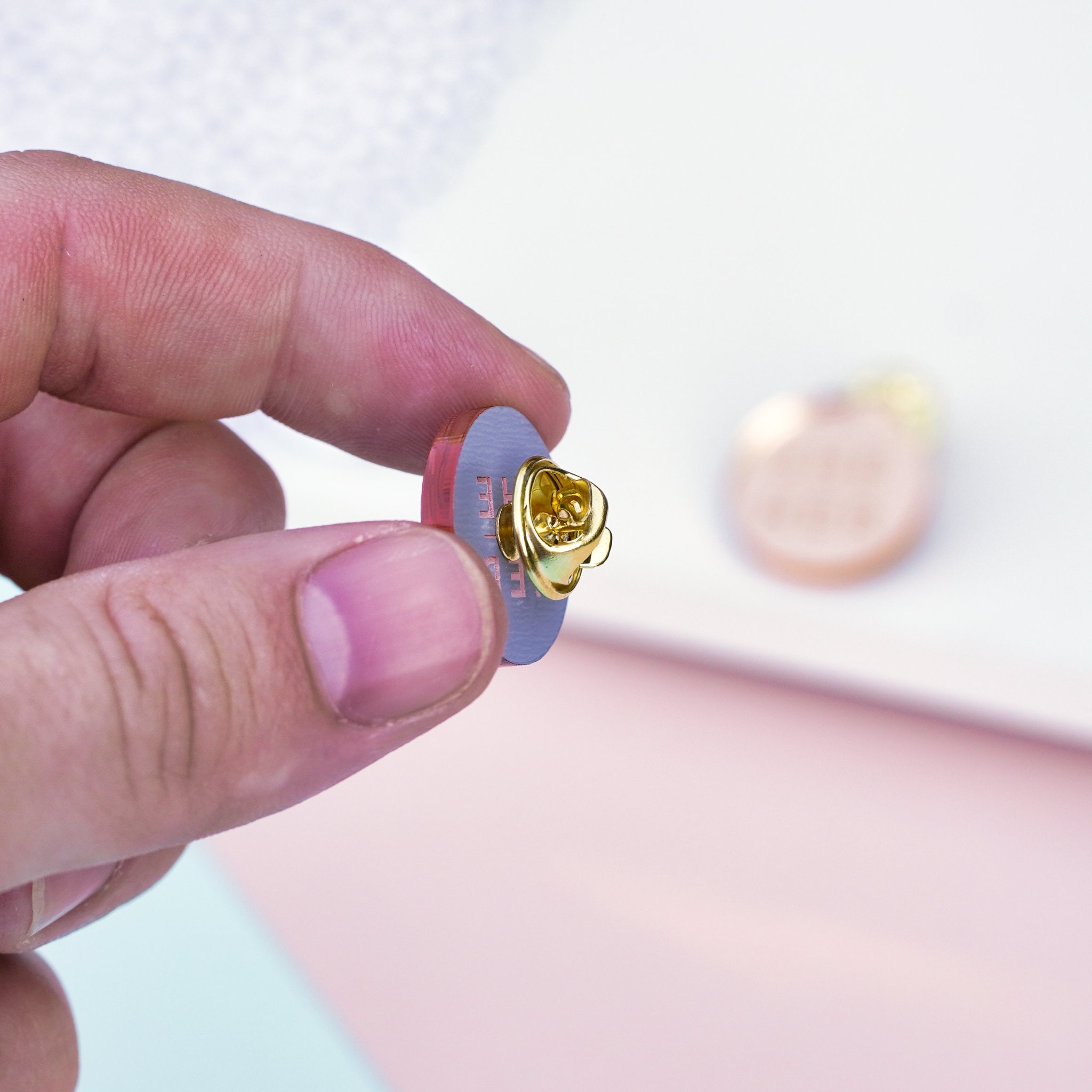 Pronoun Pin Badge She Her Pin They Them Pin LGBTQ Gift Pride - Etsy