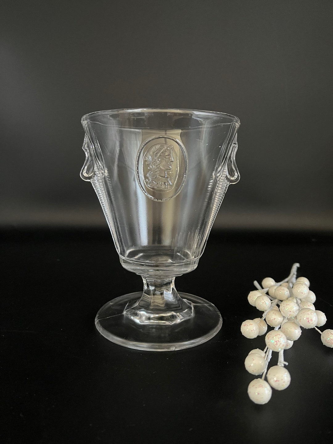 EAPG Antique Glass SPOONER "classic Medallion" - Etsy